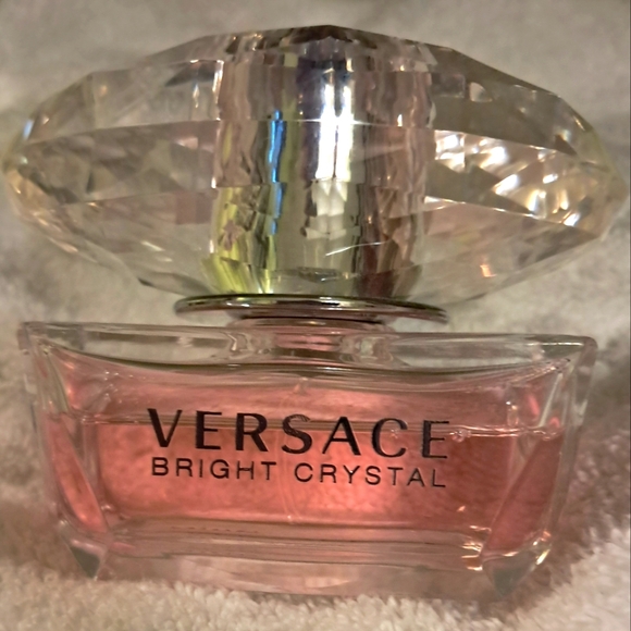 Versace | Other | Versace Bright Crystal Eau De Toilette With Pink Tint ...